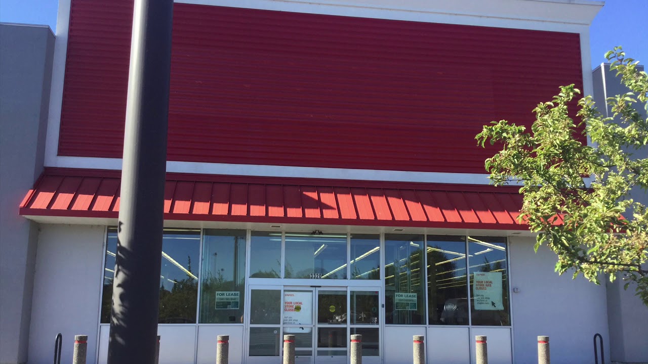 Abandoned Staples - Springfield, OR - YouTube