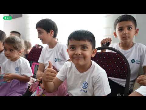 Gənclər və idman naziri Fərid Qayıbov “Ümid yeri” uşaq sığınacaq evini ziyarət edib