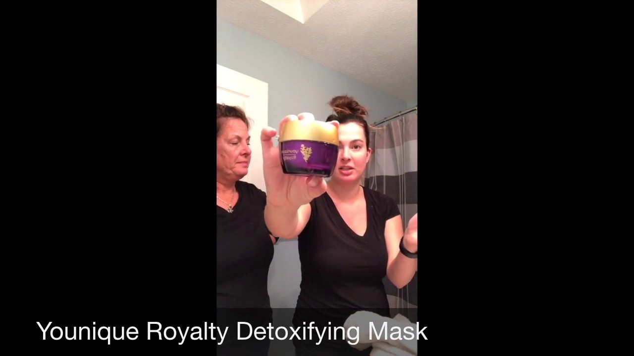 Younique Royalty Detoxifying Mask - YouTube