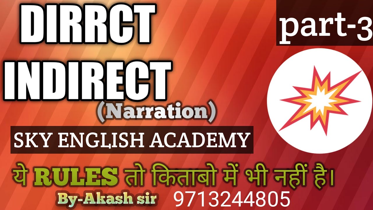 Direct Indirect Narration Imperative And Optative Sentence Part 3 direct-indirect-narration-imperative-and-optative-sentence-part-3