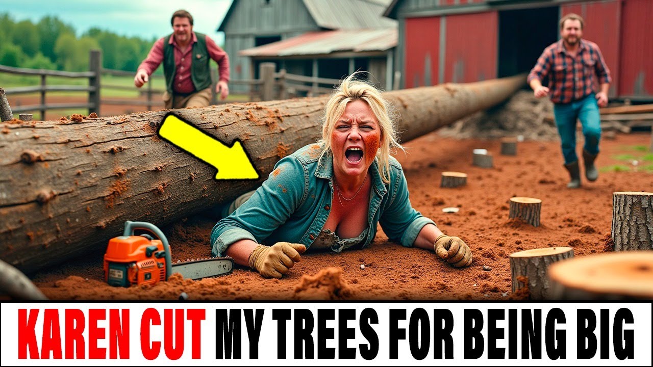 HOA Karen Cut My Trees Without Permission… and One Fell Right on Them ...
