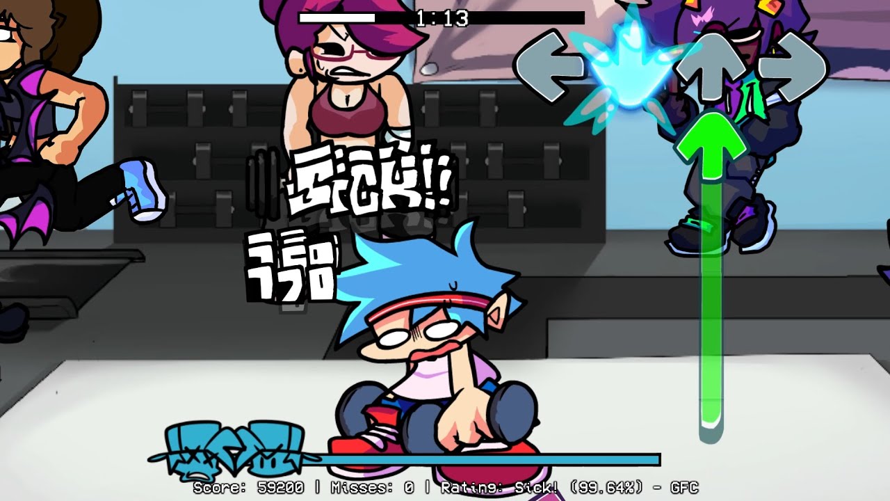 FNF: Move 'n' Groove (DEMO) - Warm Up (Composed by @MissCheriii) [FC ...