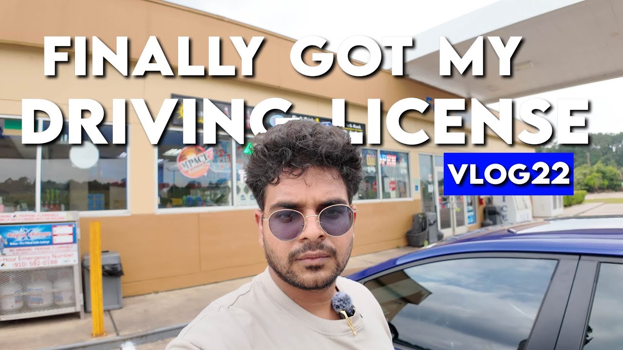 Finally Got My Driving License I Texas USA I VLOG 23 - YouTube
