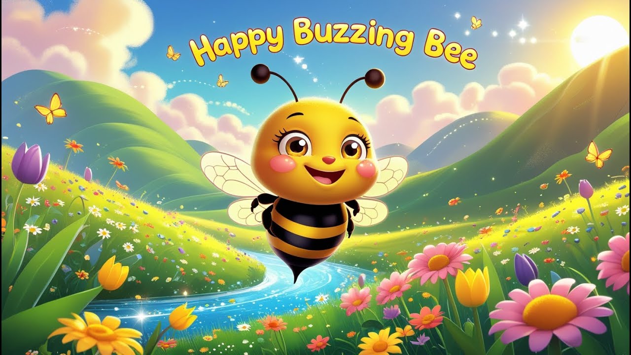 Buzzing Bee Boogie | Happy Buzzing Bee#BuzzingBee #BeeDance - YouTube