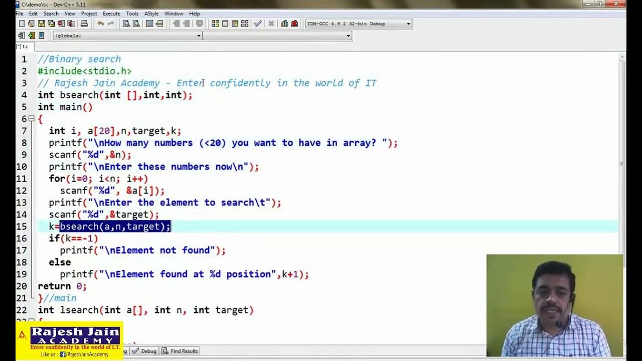 Binary Search - YouTube