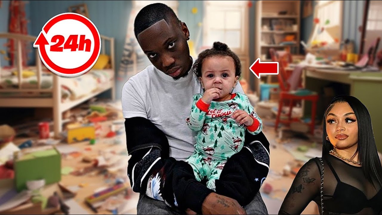 BEING A DAD TO BABY JC FOR 24 HOURS *Vlogmas day 9* - YouTube