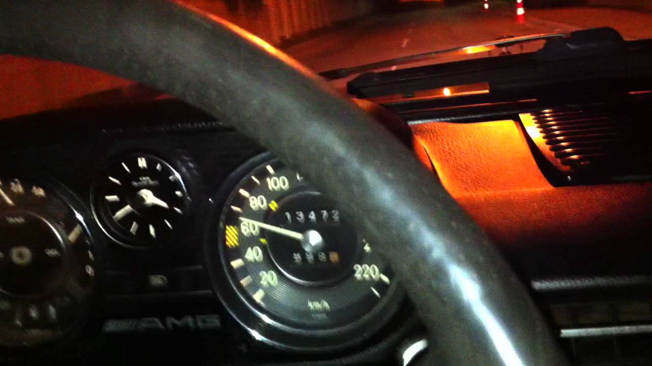 W114 W115 Upgraded Engine 2nd Gear Try - YouTube