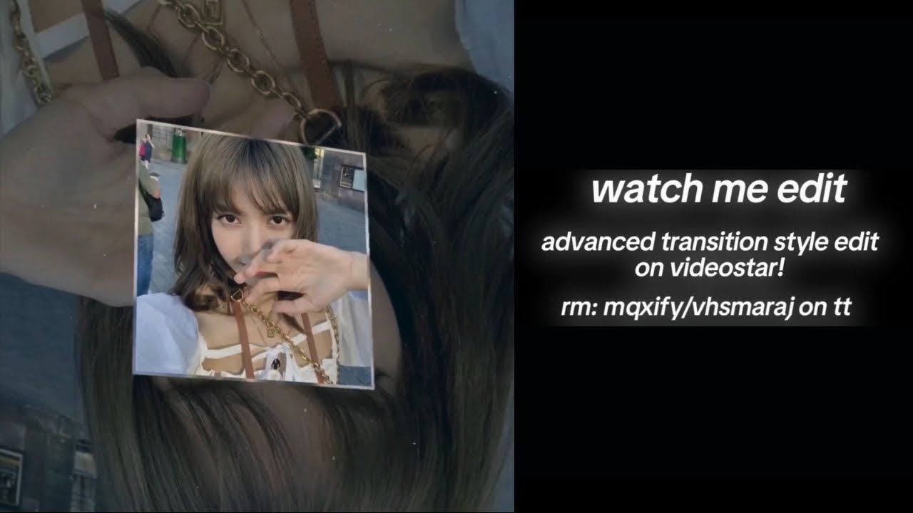 watch me edit an advanced transition style edit on videostar! - YouTube