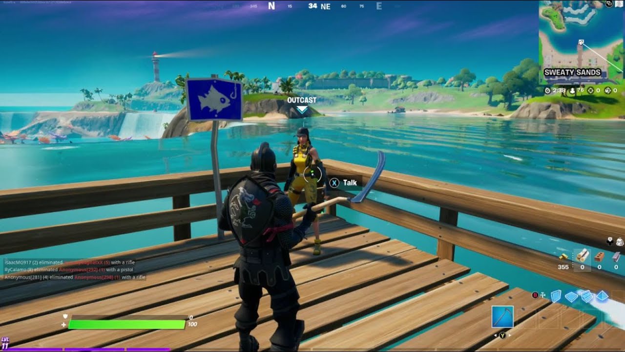 Outcast Character #27 Location Fortnite (Battle Royale) - YouTube