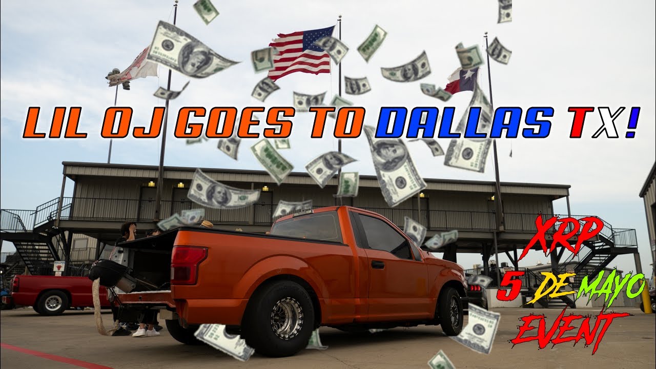Lil Oj goes to XRP 5 de Mayo event & secures the bag again! - YouTube