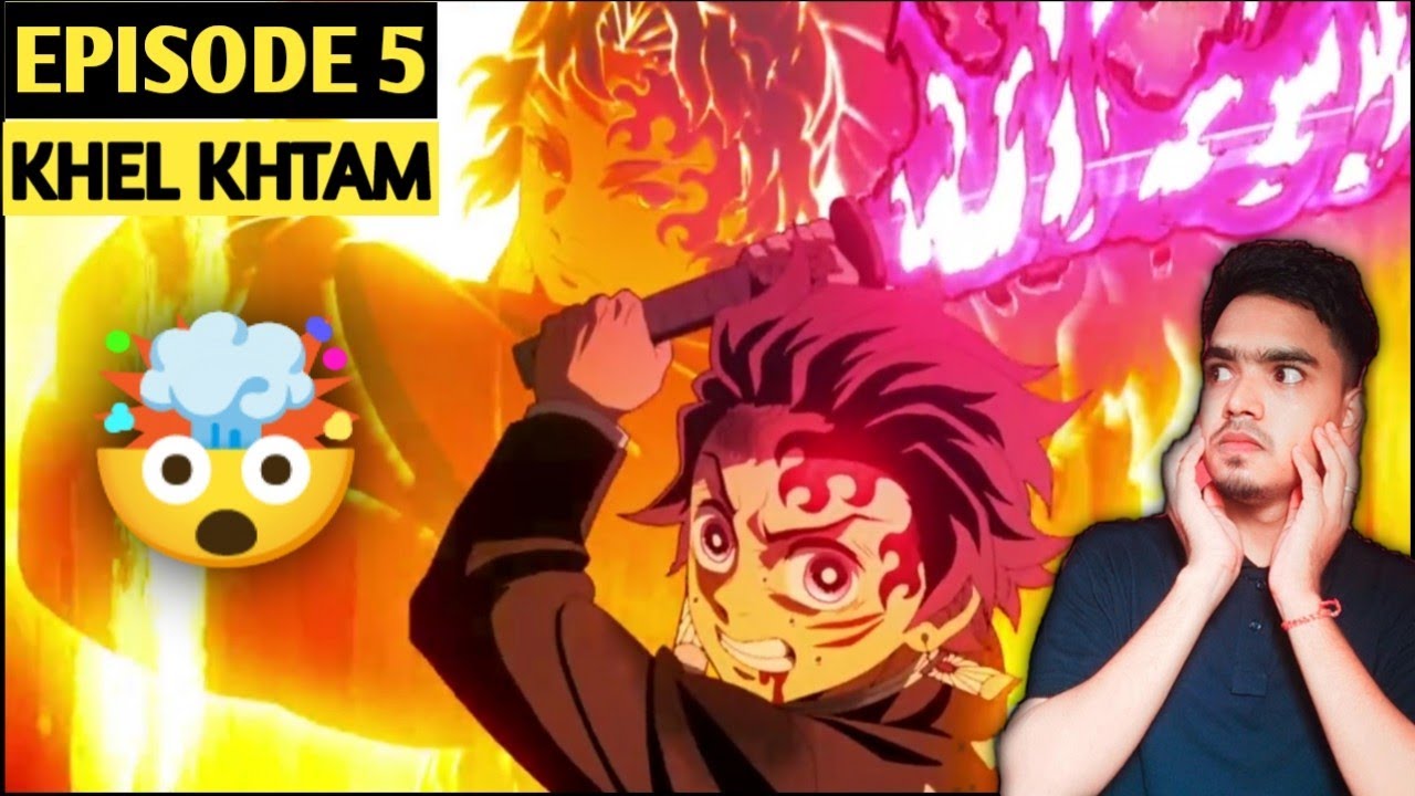 Demon Slayer Season 3 Episode 5 explained in hindi | Bright Red Blade ...