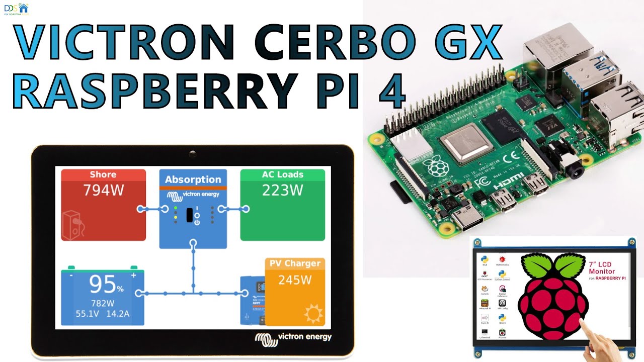 ¡Fácil! Usar una Raspberry Pi 4 como un Victron Cerbo GX con Venus OS ...