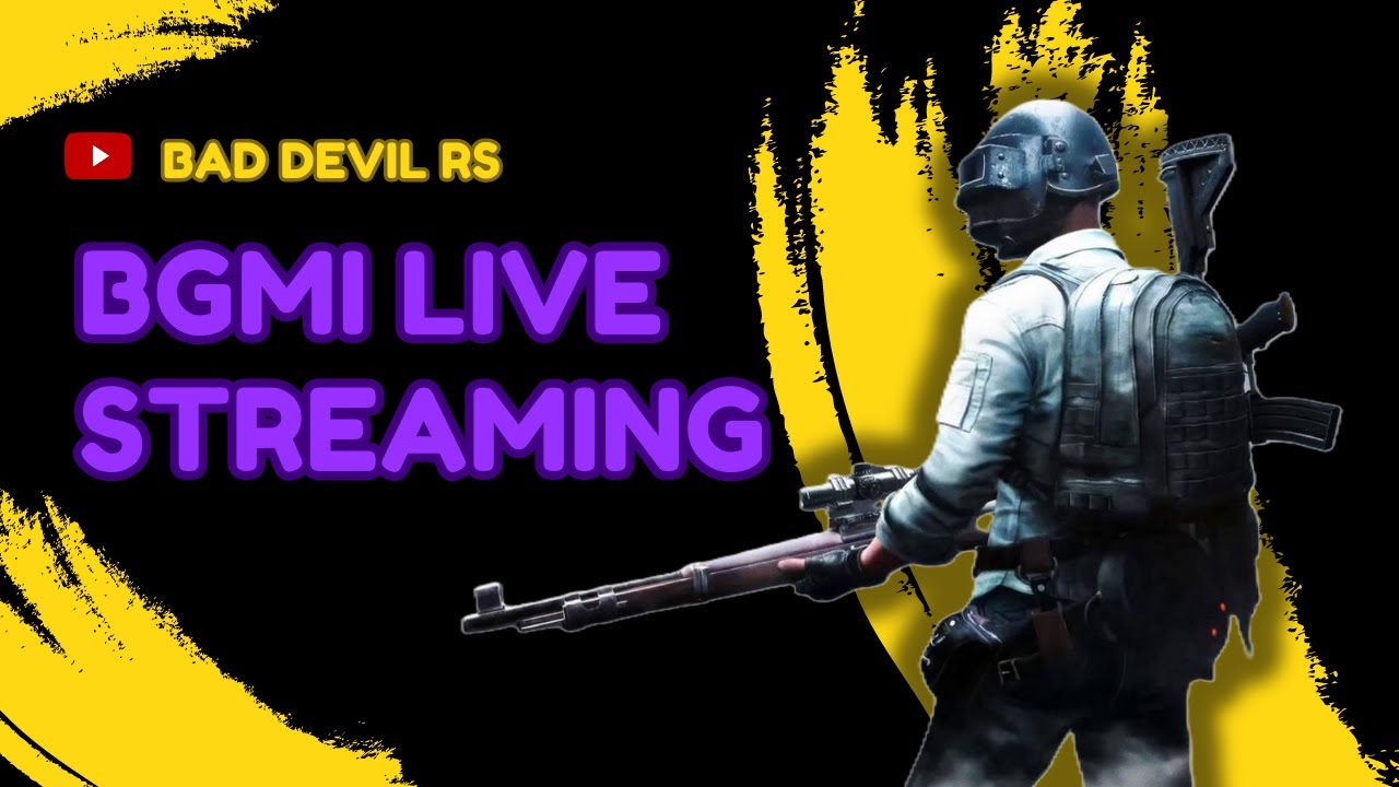 BGMI Live Streaming with Bad Devil RS - YouTube