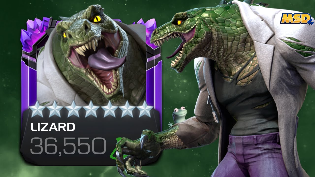 The Lizard is here to RIP AND TEAR! Marvel Contest of Champions - YouTube