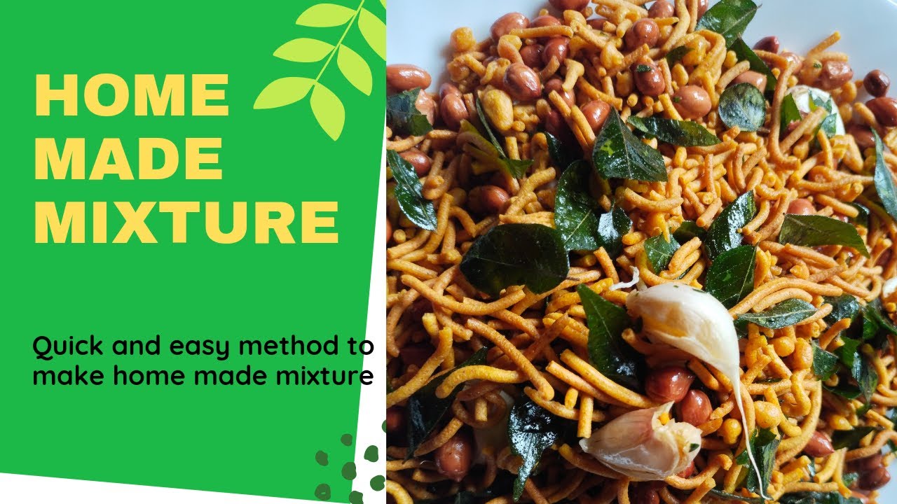 Home made mixture/ ನೀವೂ ಮನೆಯಲ್ಲೇ ಮಾಡಬಹುದು ಮಿಕ್ಸ್ಚರ್ /How to make ...