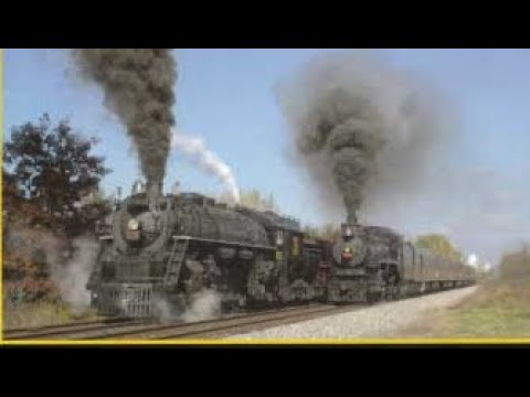 Watching 6325 and 1293 Side By Side Run in October 2002 on Steam in The ...
