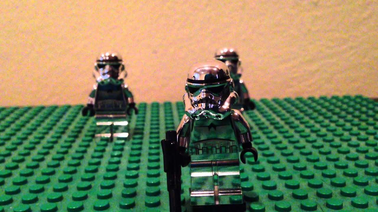 Rare Chrome/Silver Stormtrooper LE Review LEGO Star Wars - YouTube