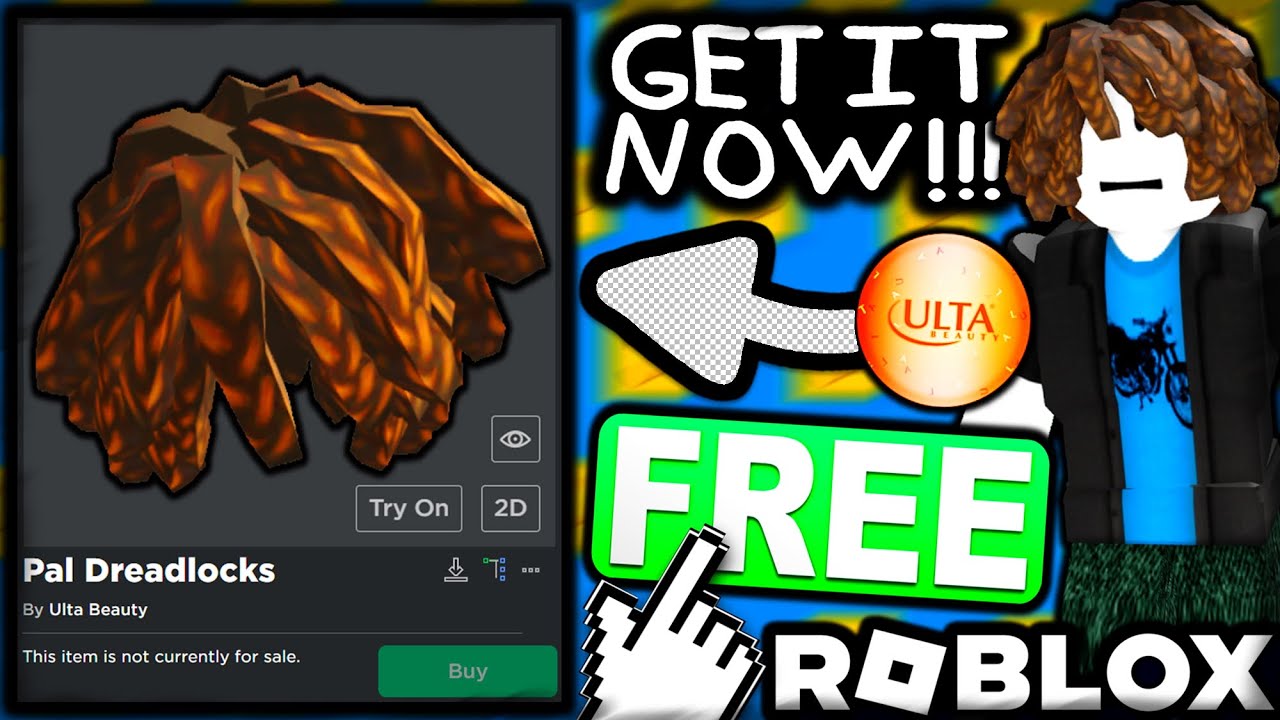 FREE ACCESSORY HOW TO GET Ulta Beauty Dreadlocks ROBLOX Ultaverse By free-accessory-how-to-get-ulta-beauty-dreadlocks-roblox-ultaverse-by