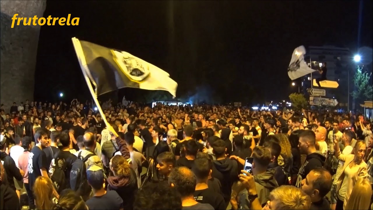 Ο ΠΑΟΚ Κυπελλουχος Ελλαδος για το 2018!!Λευκος Πυργος!! - YouTube