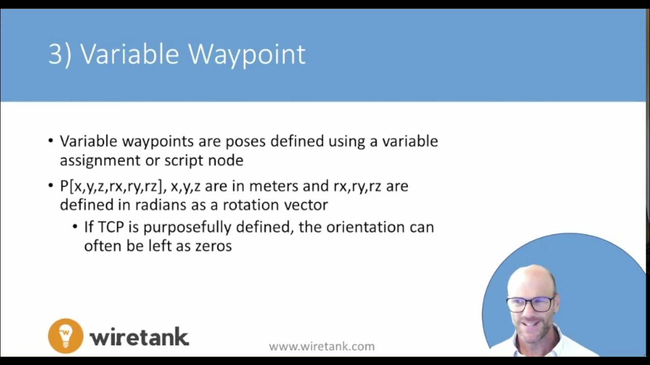 3 - Path Following - Variable Waypoints - Universal Robots - YouTube