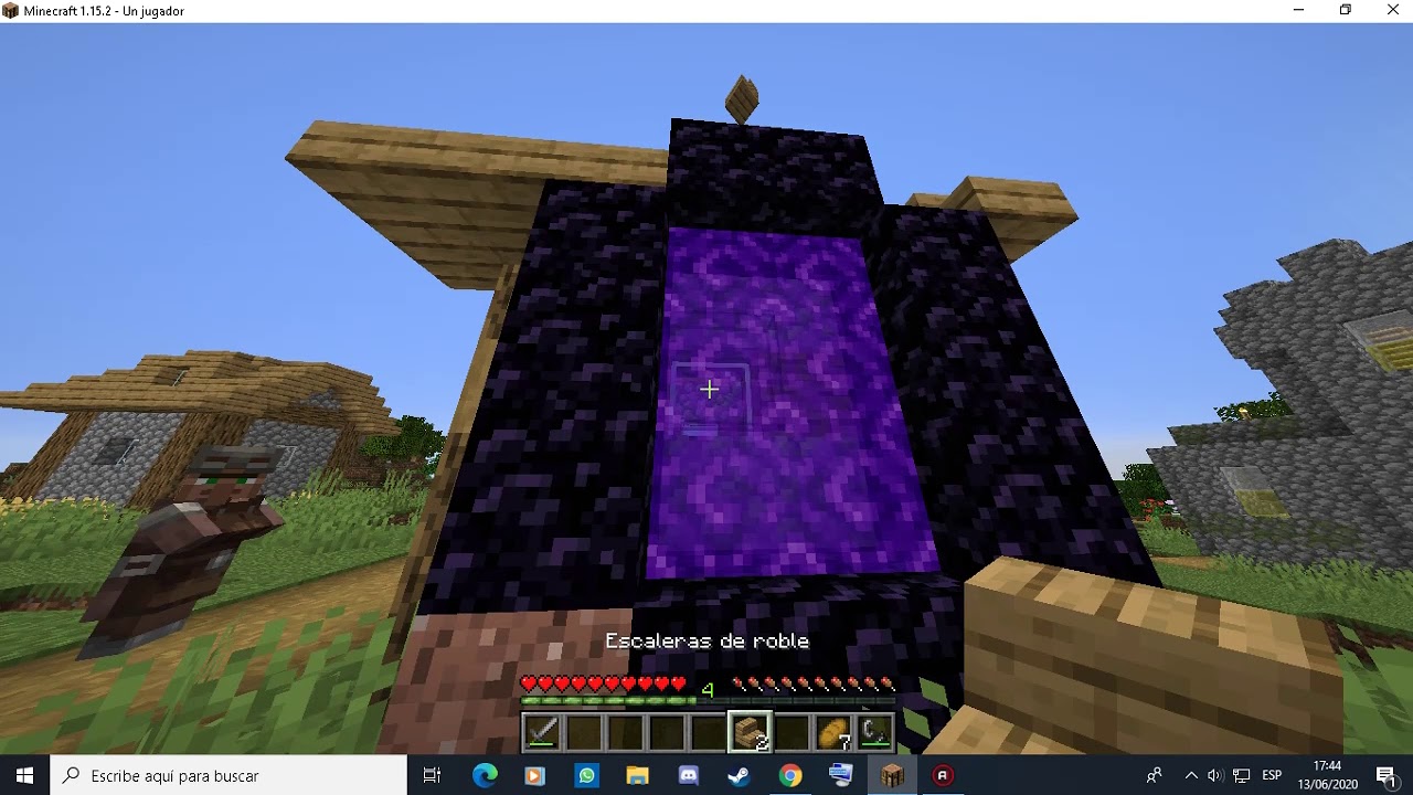 Vamos Al Nether Y Esmeraldas Infinitas Minecraft Capitulo 2 Youtube