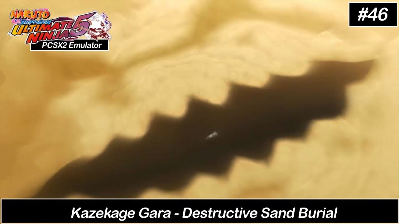 Kazekage Gara Ultimate Jutsu - Destructive Sand Burial - YouTube