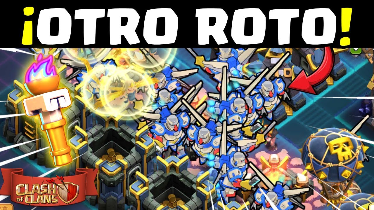 MECA Clash of Clans "Tropa ROTA" Como atacar con MECHA de Anime - YouTube