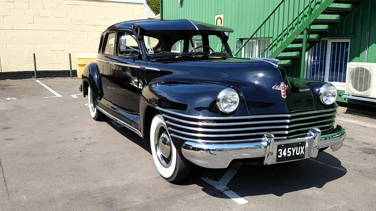 1942 Chrysler walk around. - YouTube