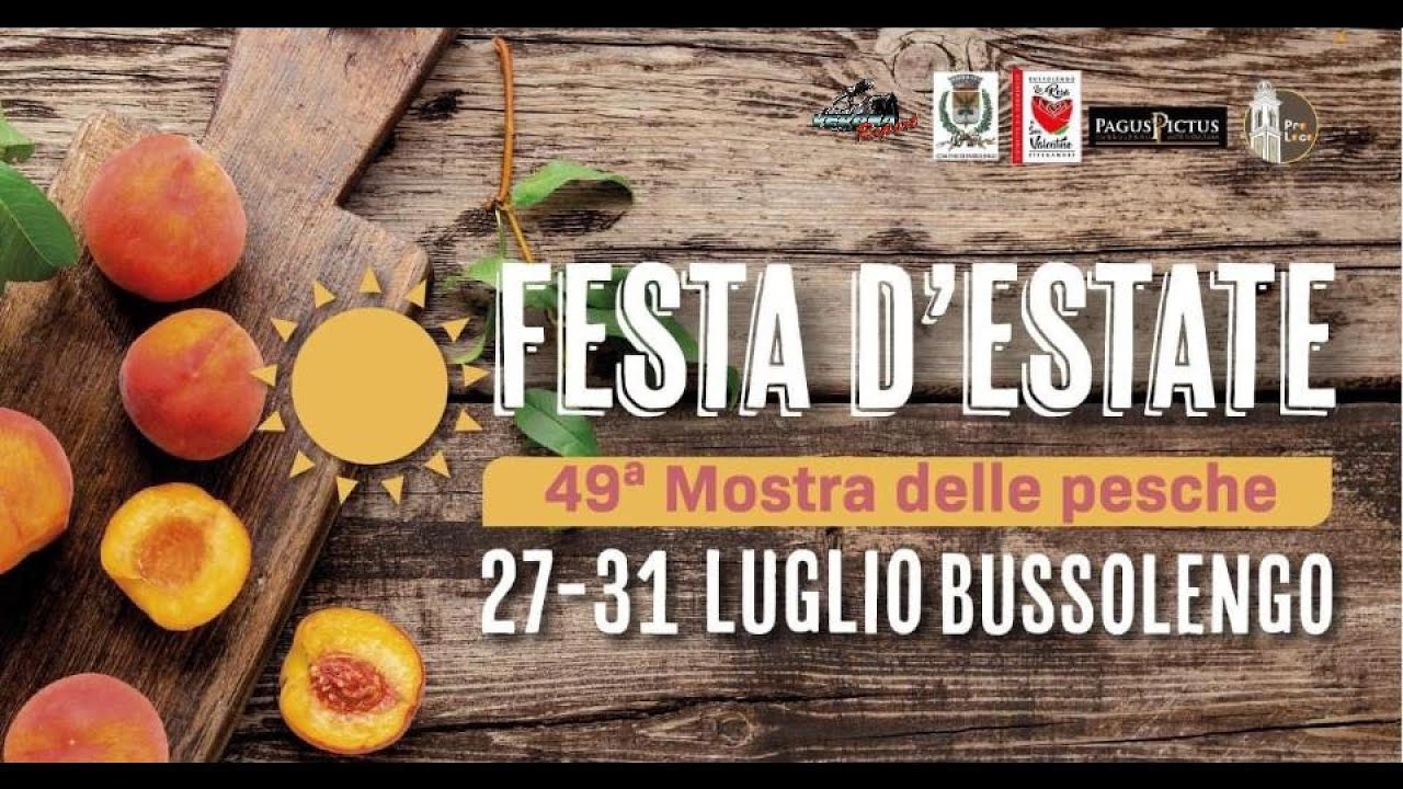 Festa d’Estate e la 49^ Mostra delle pesche. - YouTube