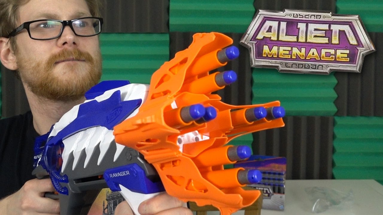 Ravager | Alien Menace - NERF UNBOXING - YouTube