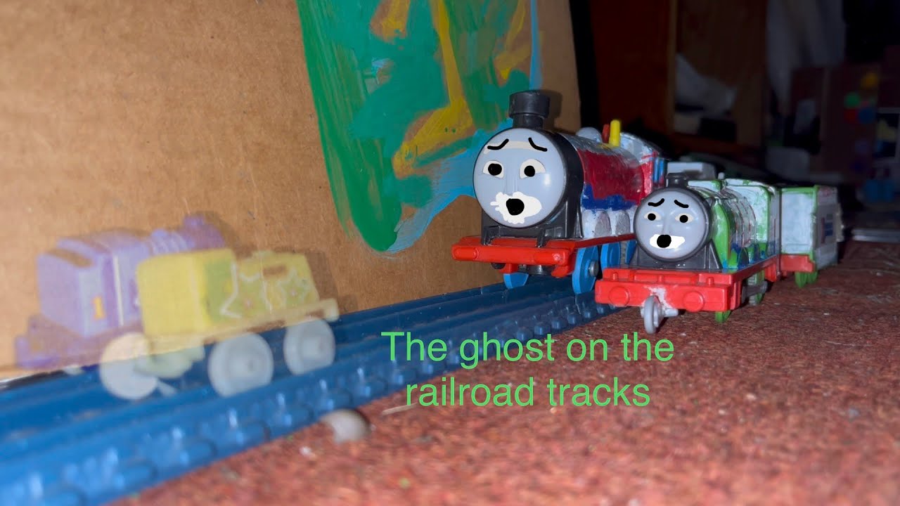 The story of trains: The ghost on the railroad tracks. ( Happy ...