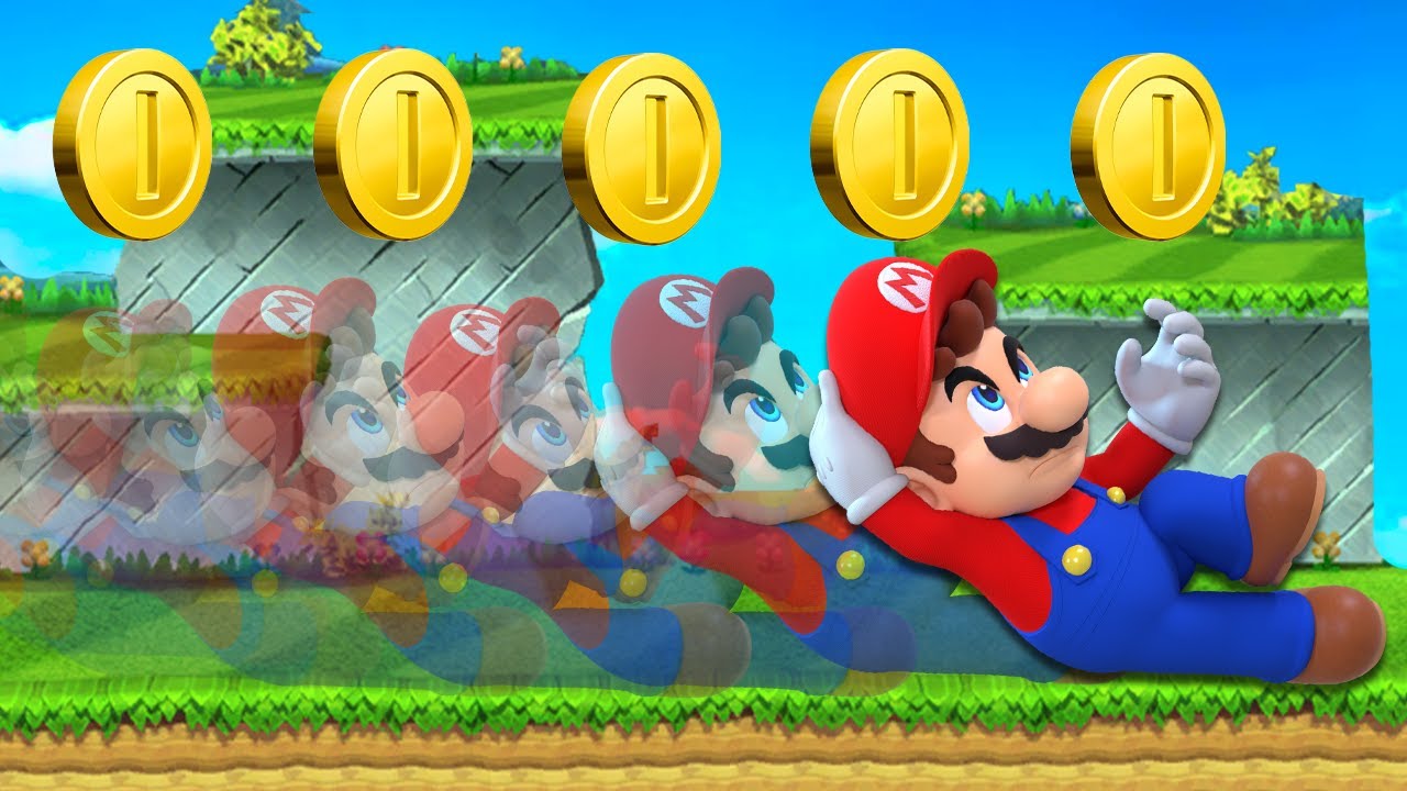 If Mario Touches A Coin, The Game Swaps... - YouTube