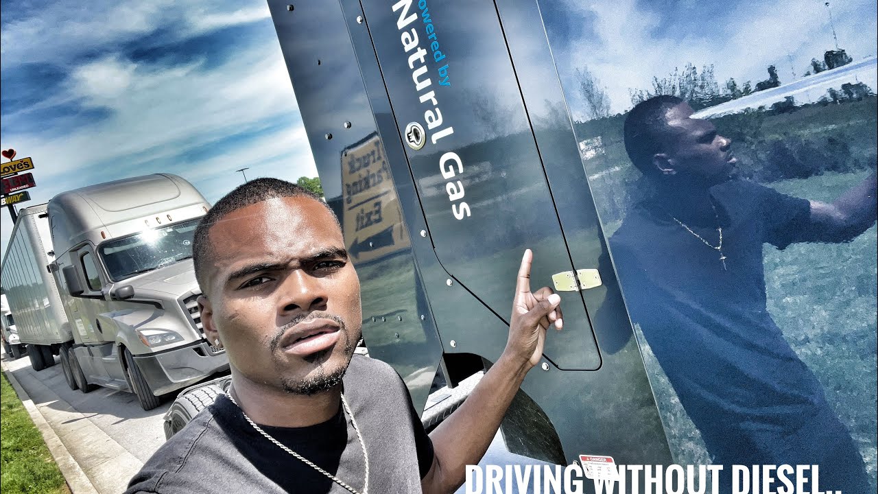 DRIVING VOLVO 760 NATURAL GAS SEMI TRUCK! 😱 (COOLEST RIDE) - YouTube