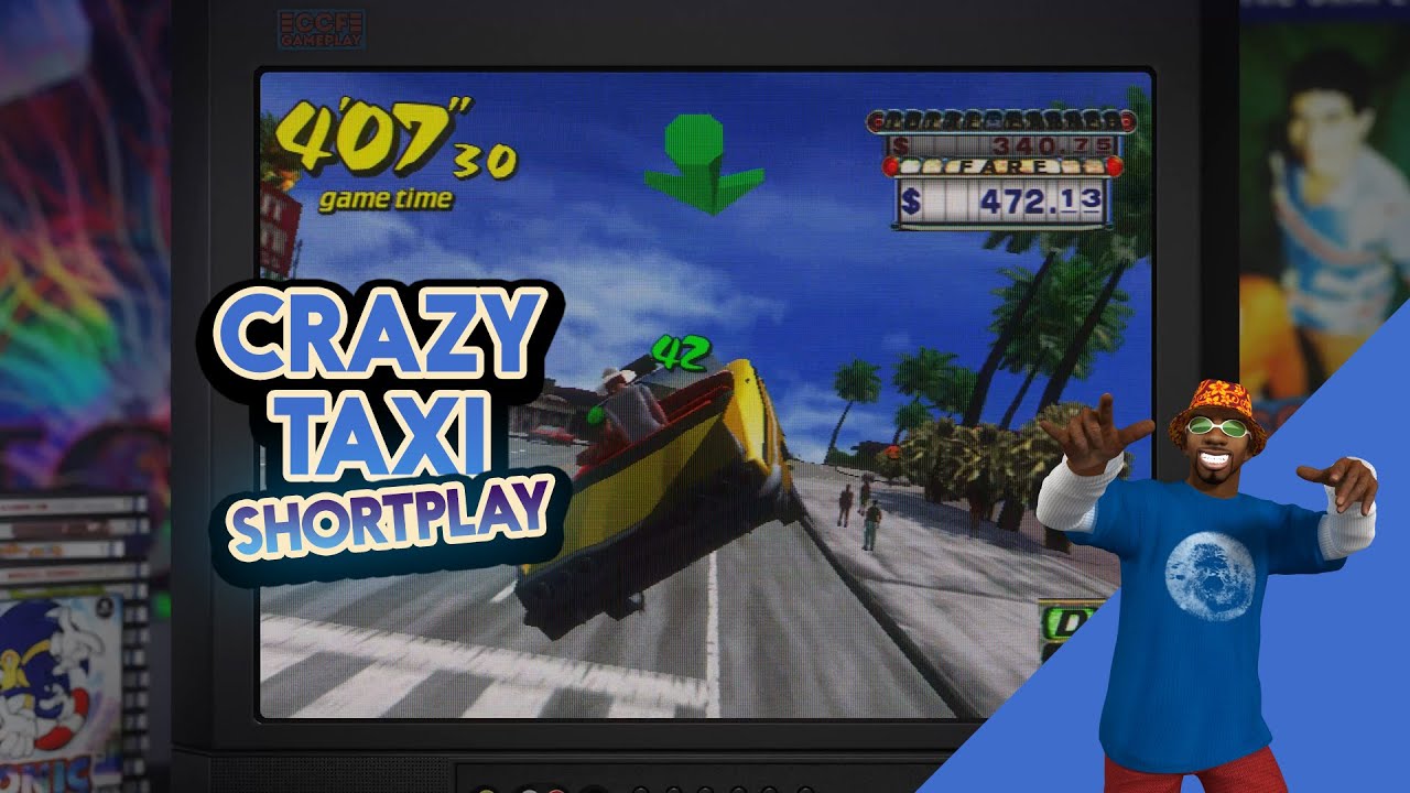 Crazy Taxi | 2000 | Wild, High-speed Taxi Ride! | Sega Dreamcast - YouTube
