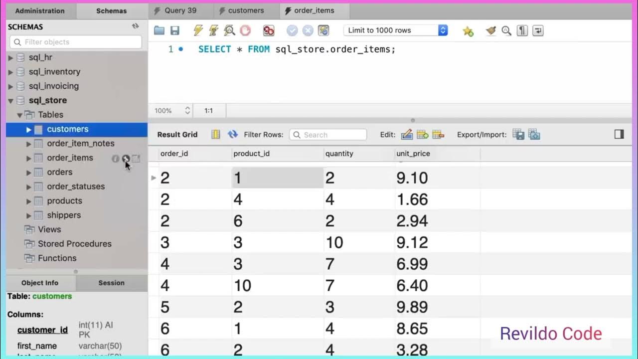 Compound Join Condition MySQL | MySQL full course | Full tutorial for beginners | #revildo_code ...