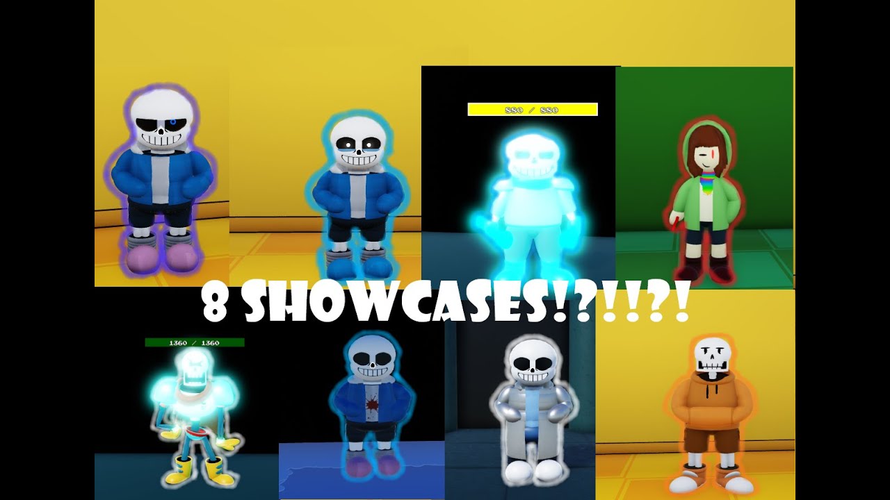Showcasing Every Maxed Sans from 0 to 15 Wins in Undertale Last Murder ...