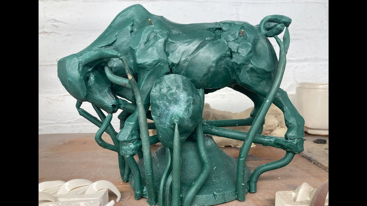 Bronze Cast - Sculpture MFA1 - YouTube