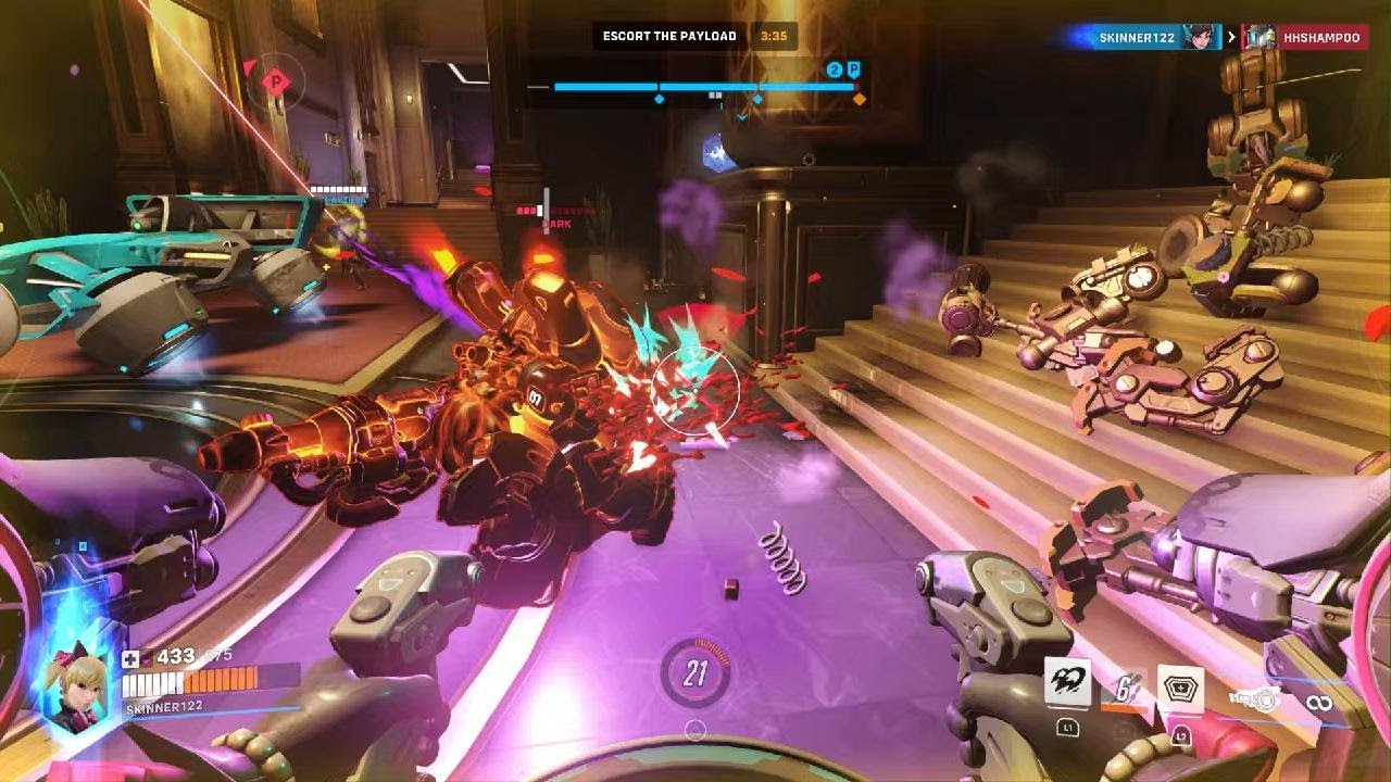 Overwatch 2 Quad Kill + 1 - YouTube