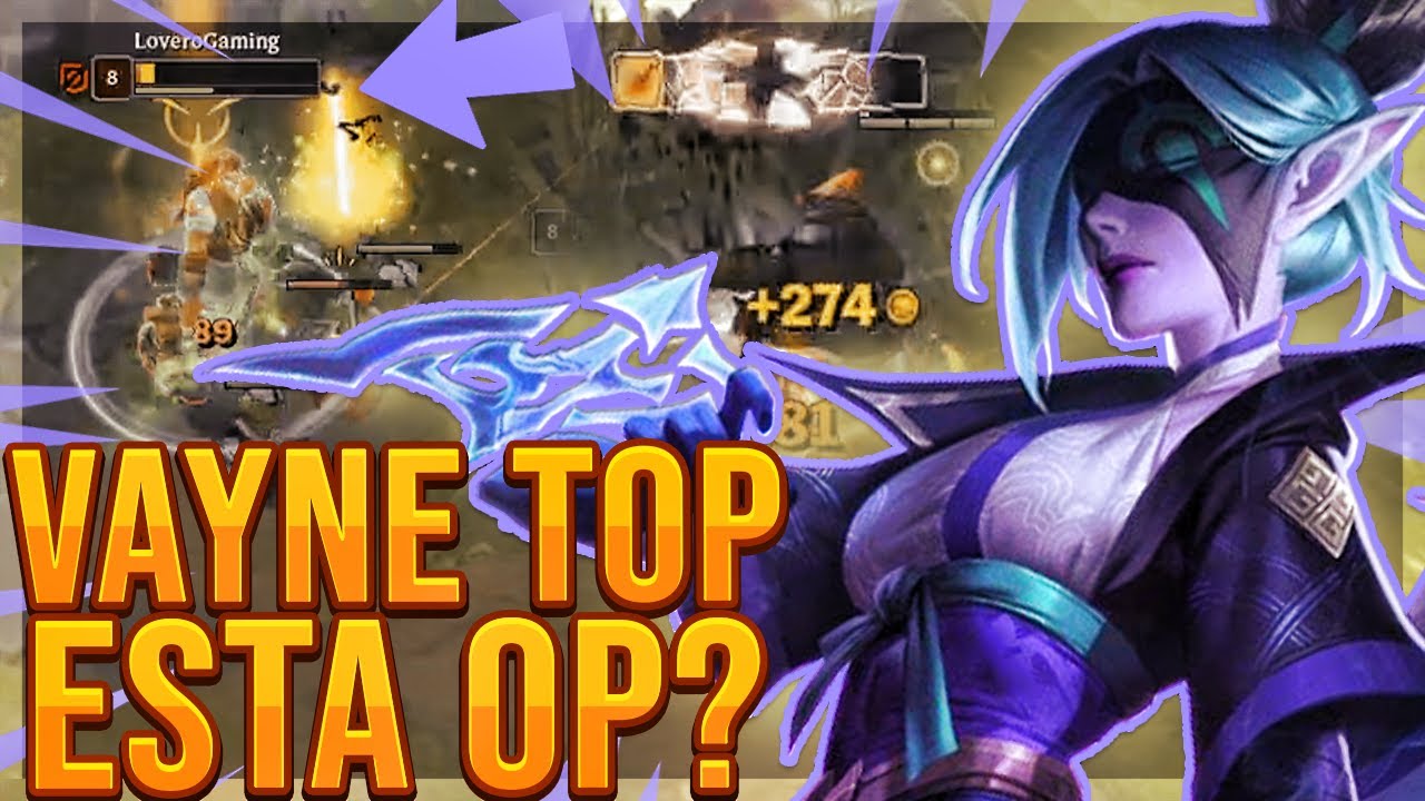 🤯WTF!! uso VAYNE TOP y se lo EXPLICAMOS al ENEMIGO, ¿SIGUE ESTANDO OP ...