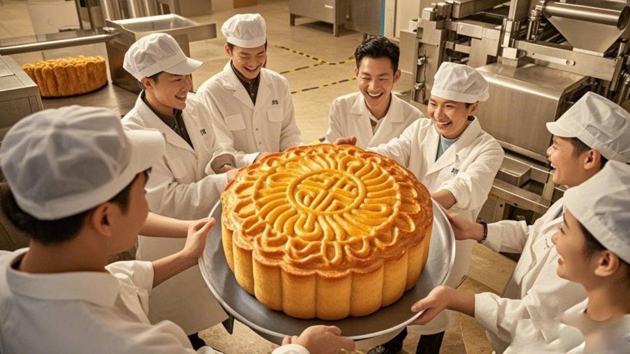 Working In A Fully Automated Mooncake Factory Is So Easy! #China# ...