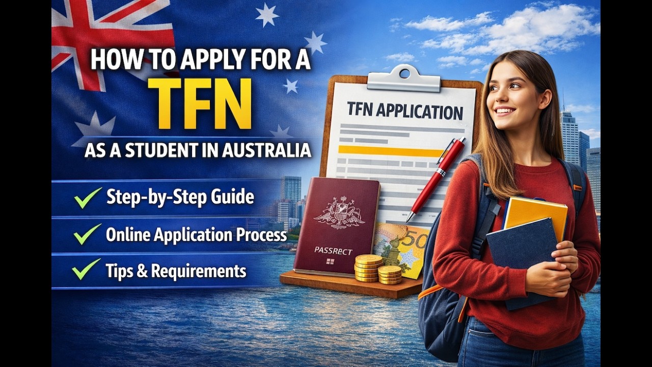 How to Apply for a TFN as a Student in Australia | 2026 | Sinhala - YouTube