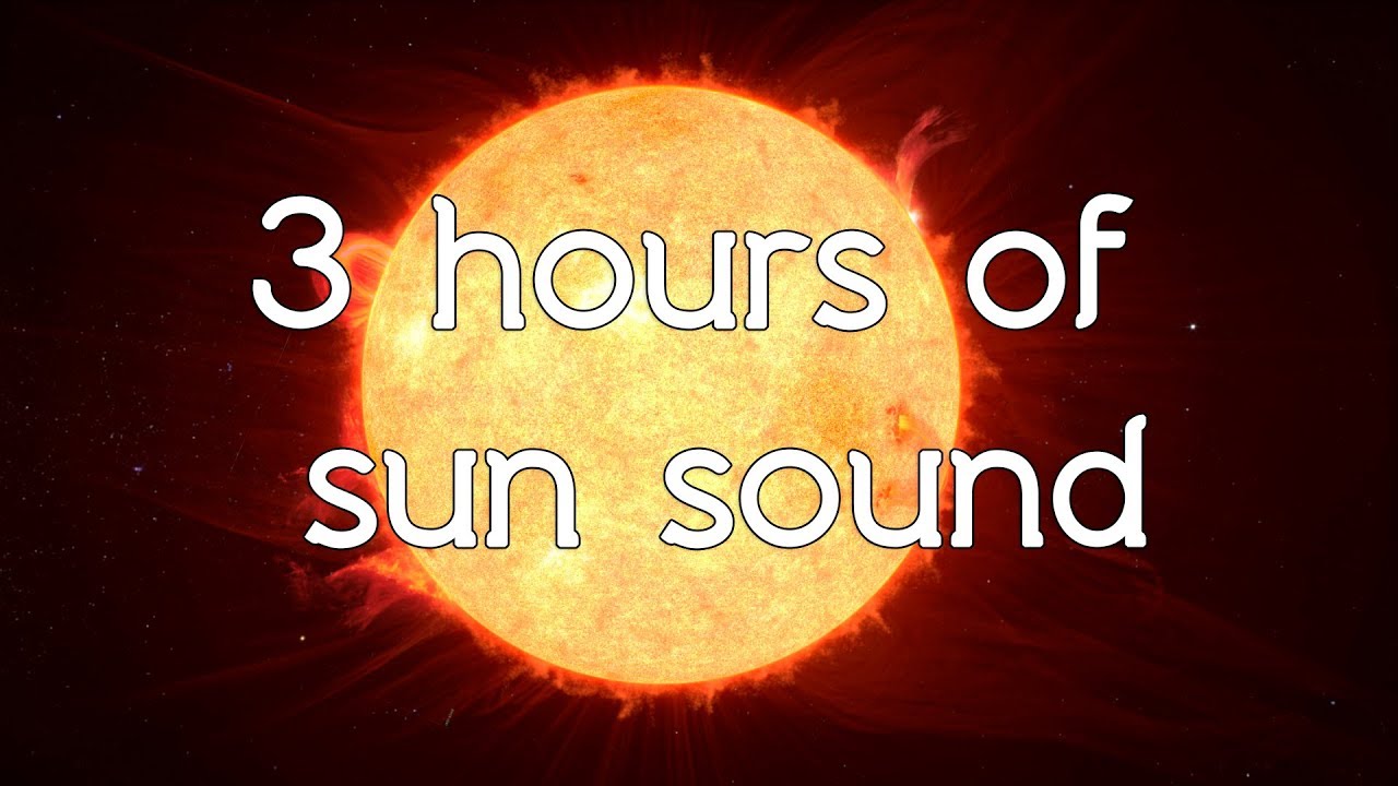 🎧 Sun sound sun noise in high quality white noise HQ ASMR - Space ...
