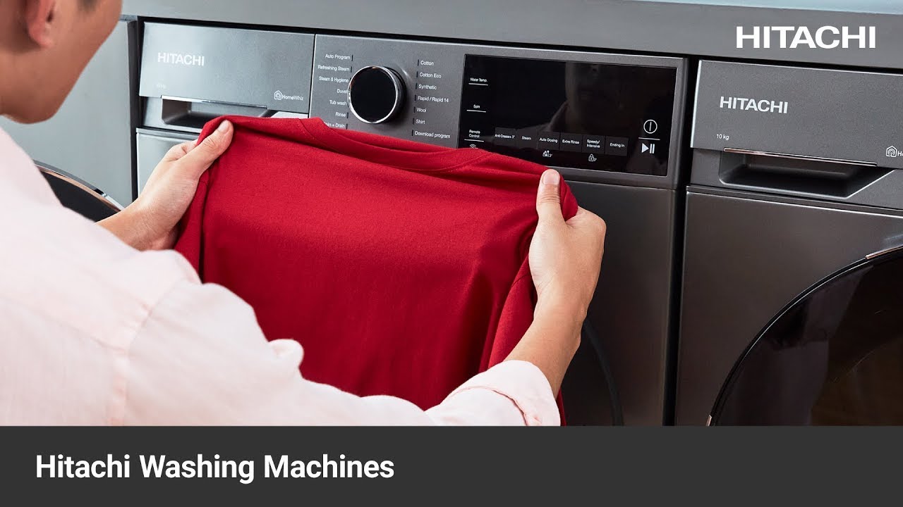 Laundry that's less of a chore | BD-100XFVEM The New Hitachi Front Load ...