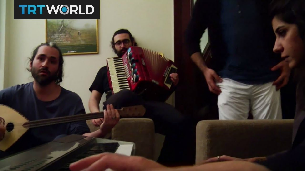 Lebanese Band: Beirut group's song find humour in tragedy - YouTube
