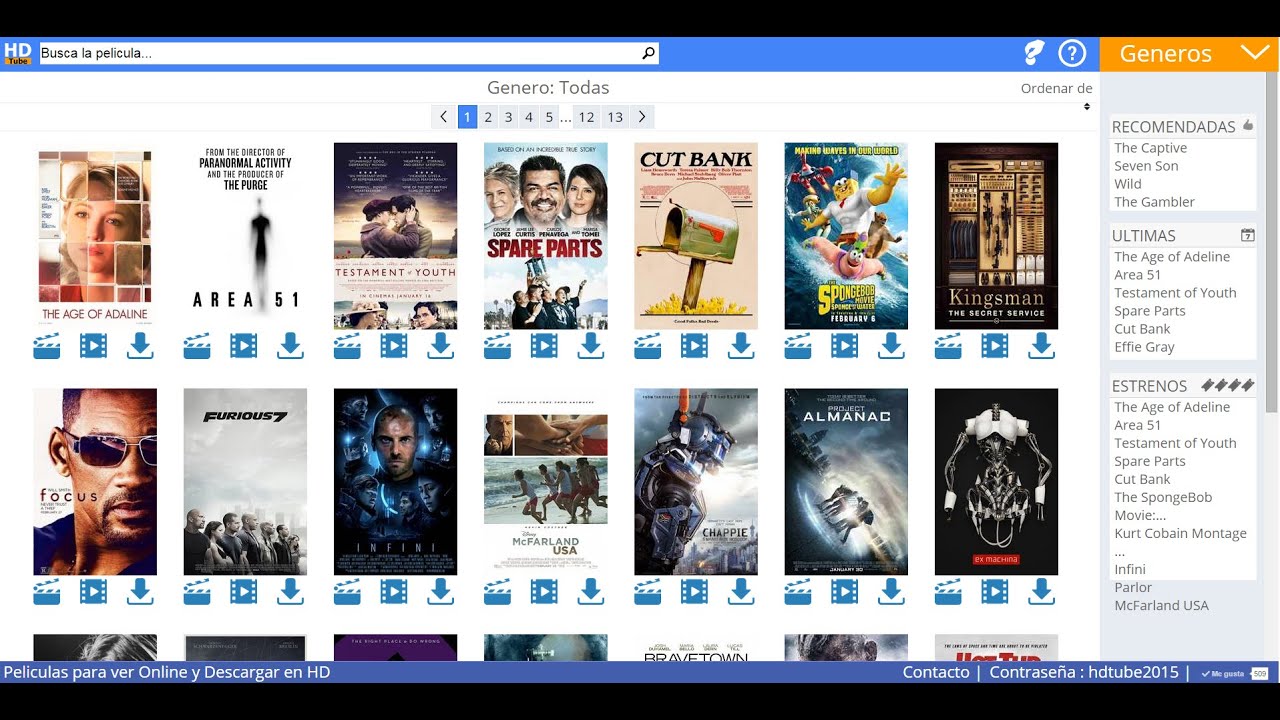 Ver Peliculas Online y Bajarlas de Hdtube com ar - YouTube