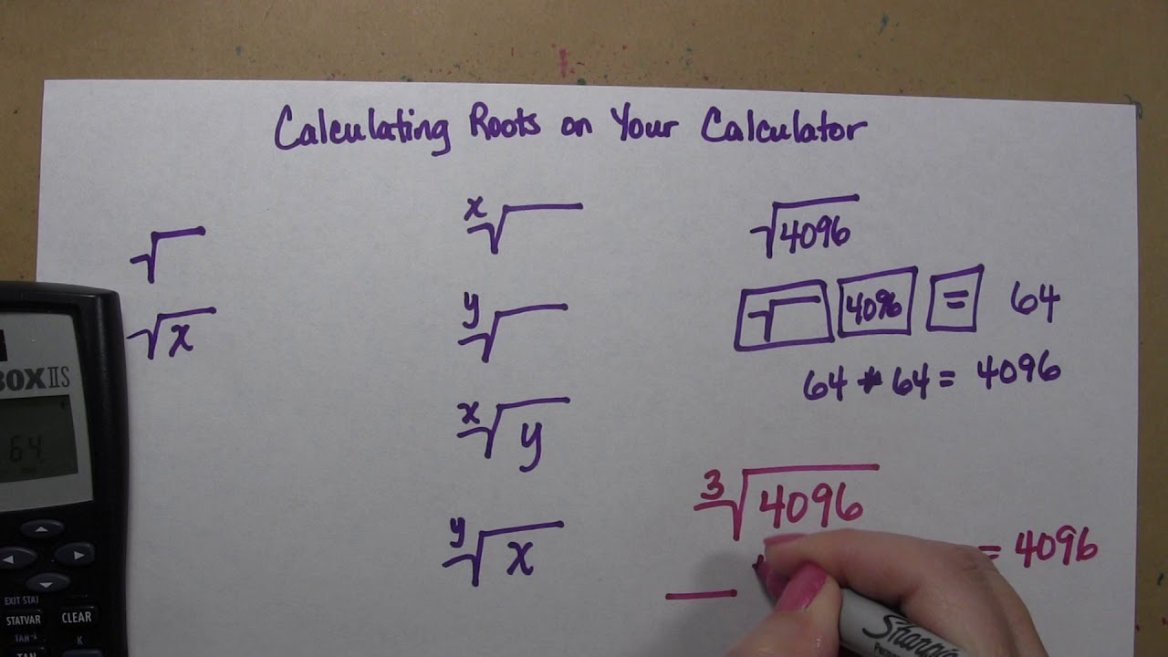 Calculating Roots on Your Calculator - YouTube