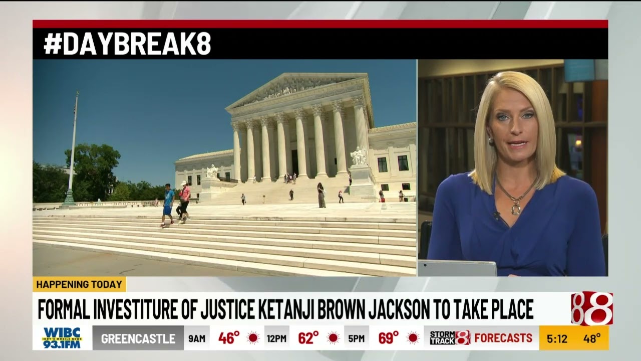 Formal investiture of Justice Ketanji Brown Jackson to take place ...