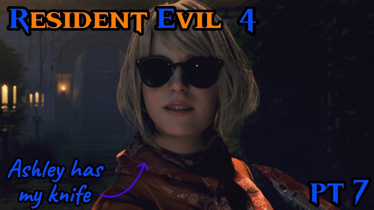 Resident Evil 4 pt 7 Well bye Ashley - YouTube