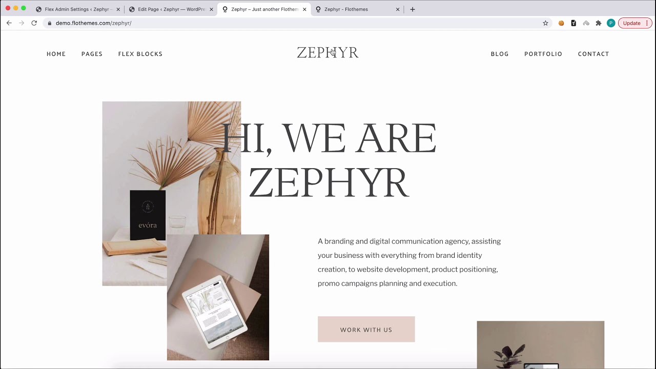 Meet Zephyr Theme - YouTube