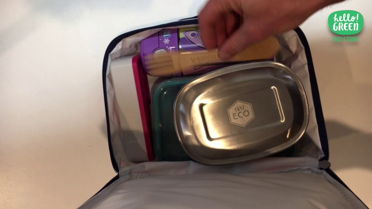 Ever Eco Snack Box - Waste Free Lunch Kits That Fit ('20) - YouTube